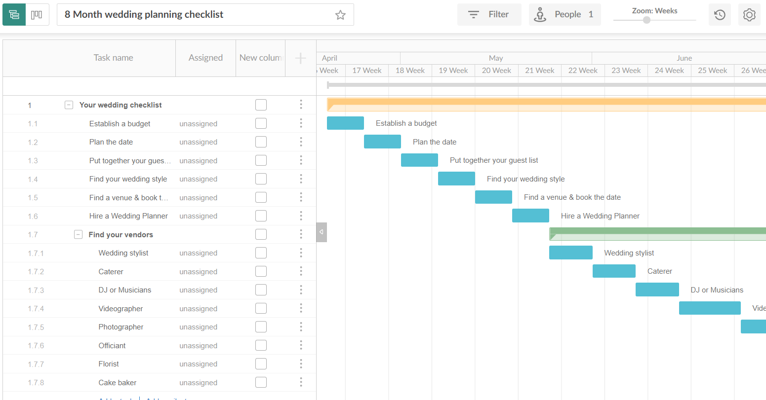 Wedding Planning Checklist Excel Factory Online Save 68 Jlcatj gob mx
